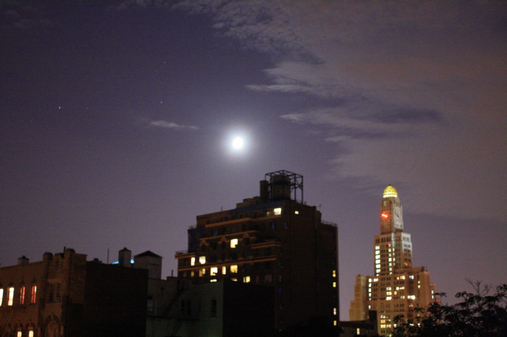 The Moon from Brooklyn | lucien - Sky & Telescope