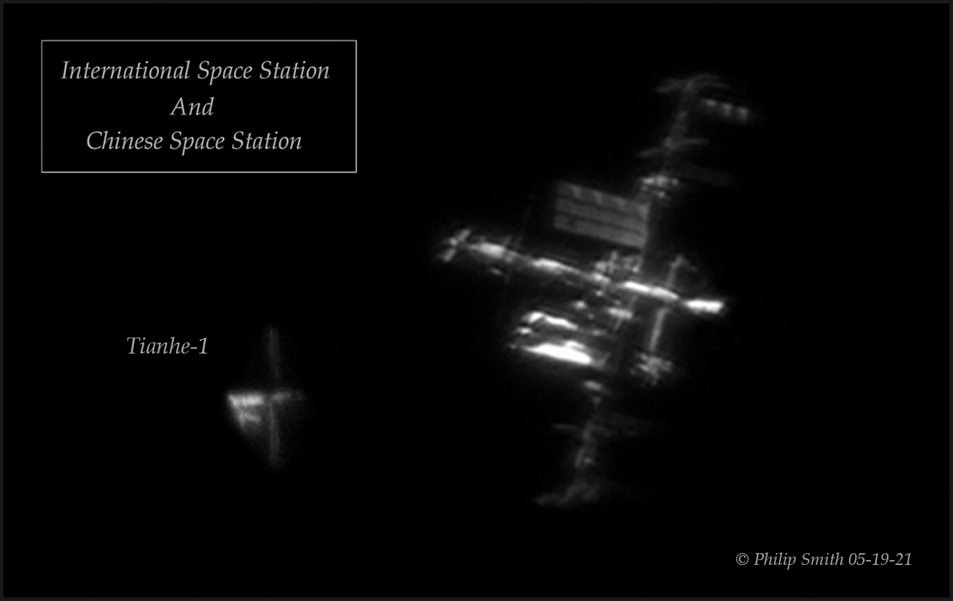 Chinese and International Space Station - Sky & Telescope - Sky & Telescope