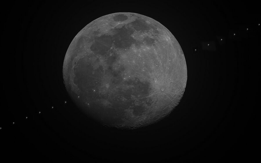 ISS Transiting the Moon - Sky & Telescope - Sky & Telescope