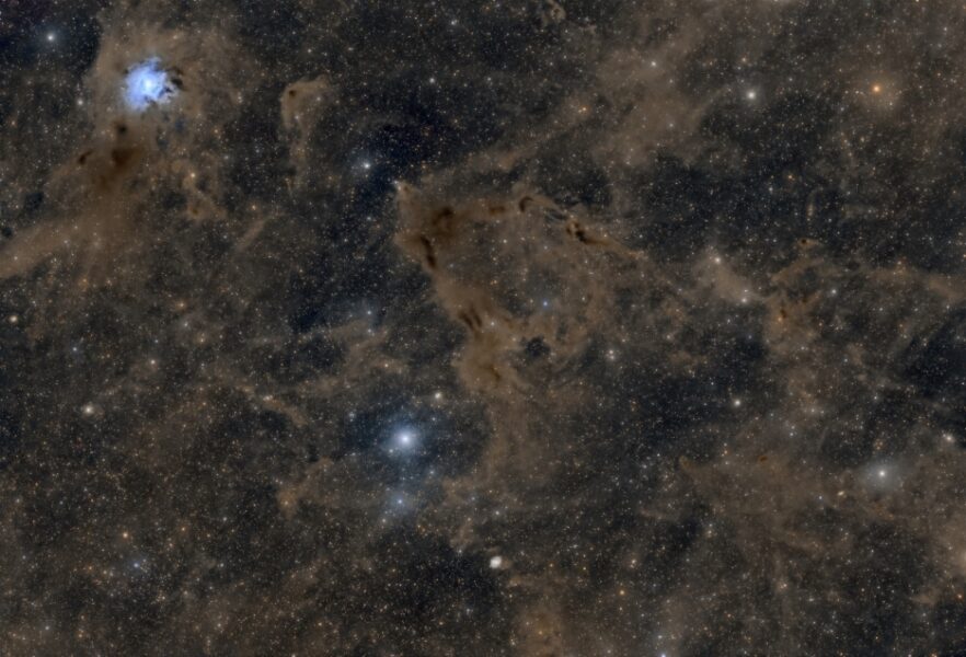 Iris Nebla – NGC 7023 and Dark Scorpion – LDN 1152 - Sky & Telescope ...