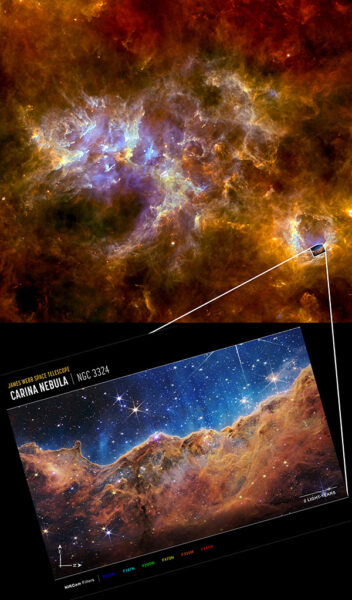 Deep Dive Off the Cosmic Cliffs - Sky & Telescope - Sky & Telescope