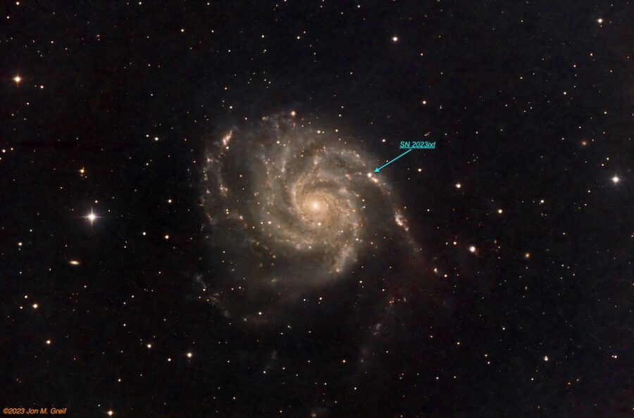 Supernova SN2023ixf in M101 - Sky & Telescope - Sky & Telescope