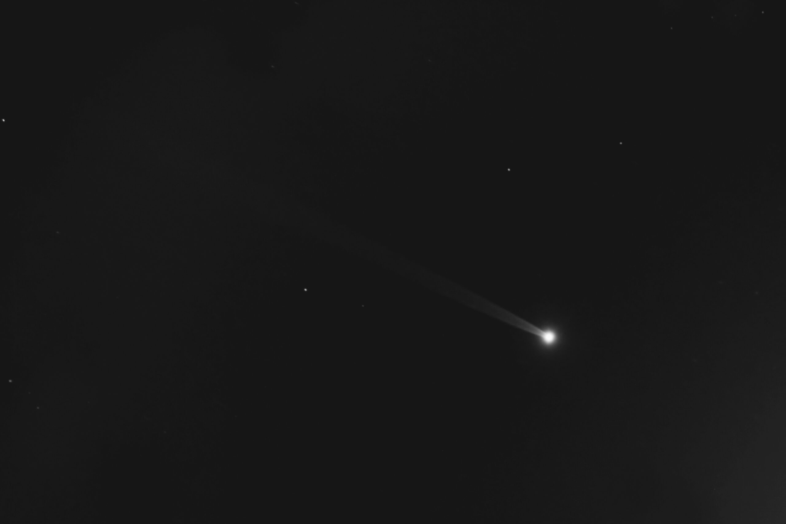 The planet Mercury and its comet-like tail - Sky & Telescope - Sky ...