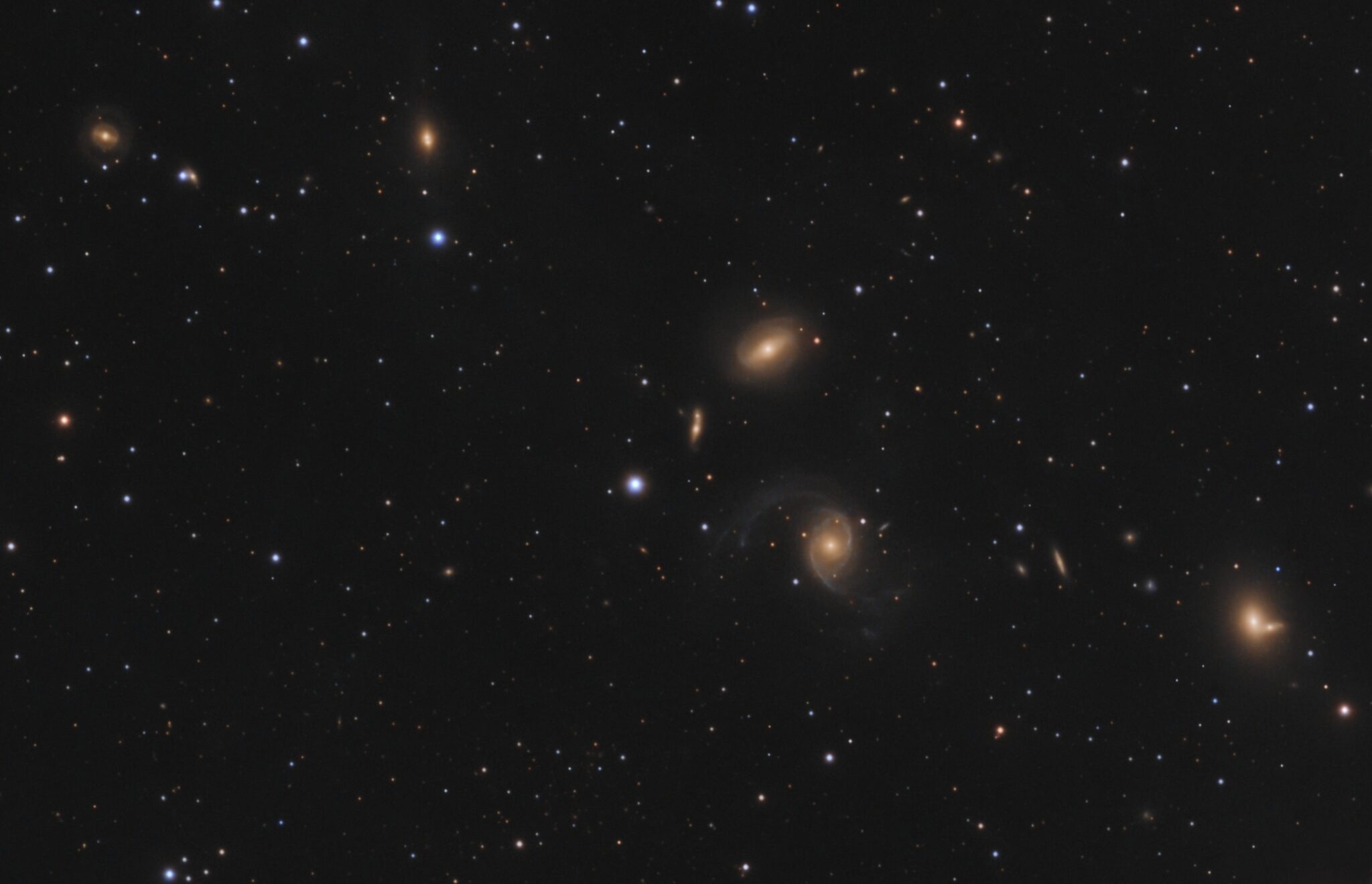NGC 974 Galaxy Group in Triangulum - Sky & Telescope - Sky & Telescope