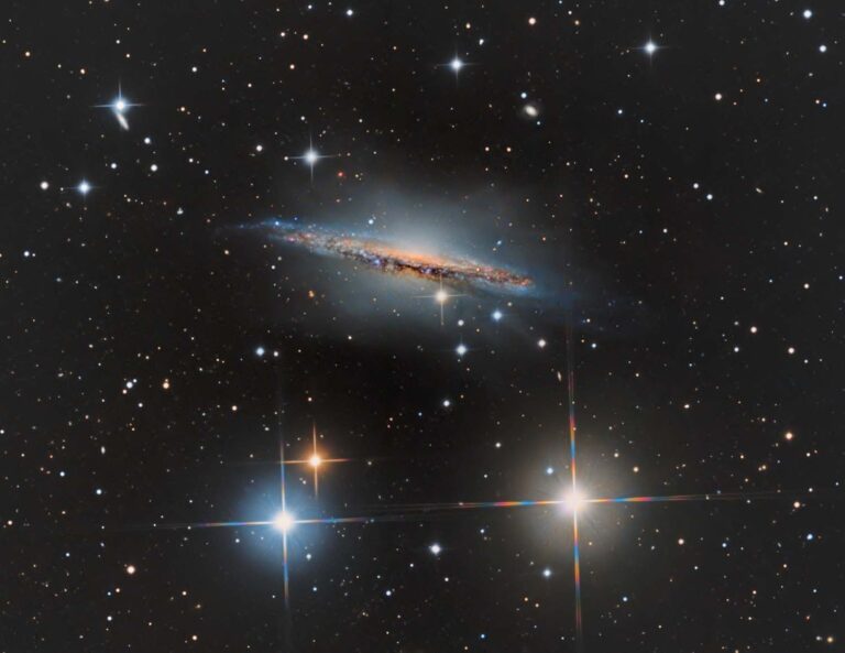 Starship Enterprise (NGC 1055) - Sky & Telescope - Sky & Telescope