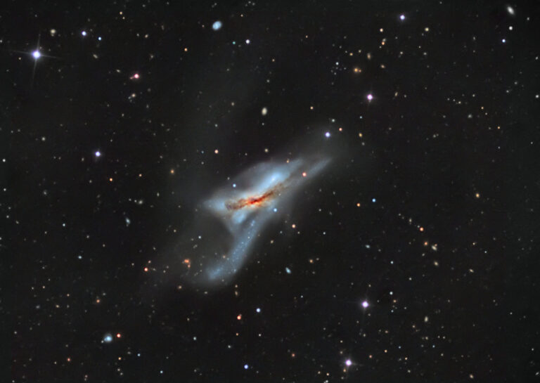 Colliding Galaxies (NGC520) - Sky & Telescope - Sky & Telescope