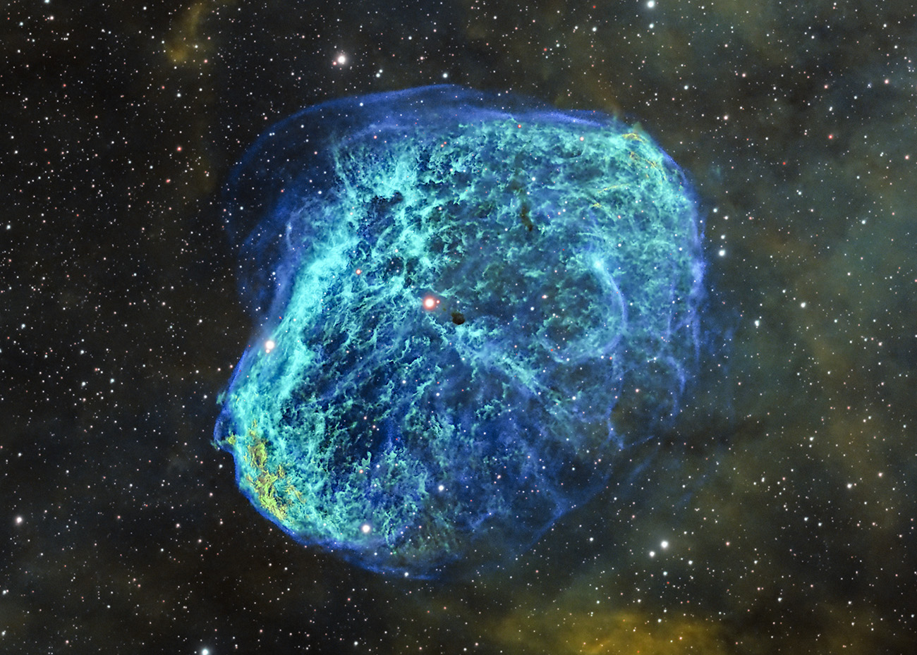 Crescent Nebula, NGC 6888 - Sky & Telescope - Sky & Telescope