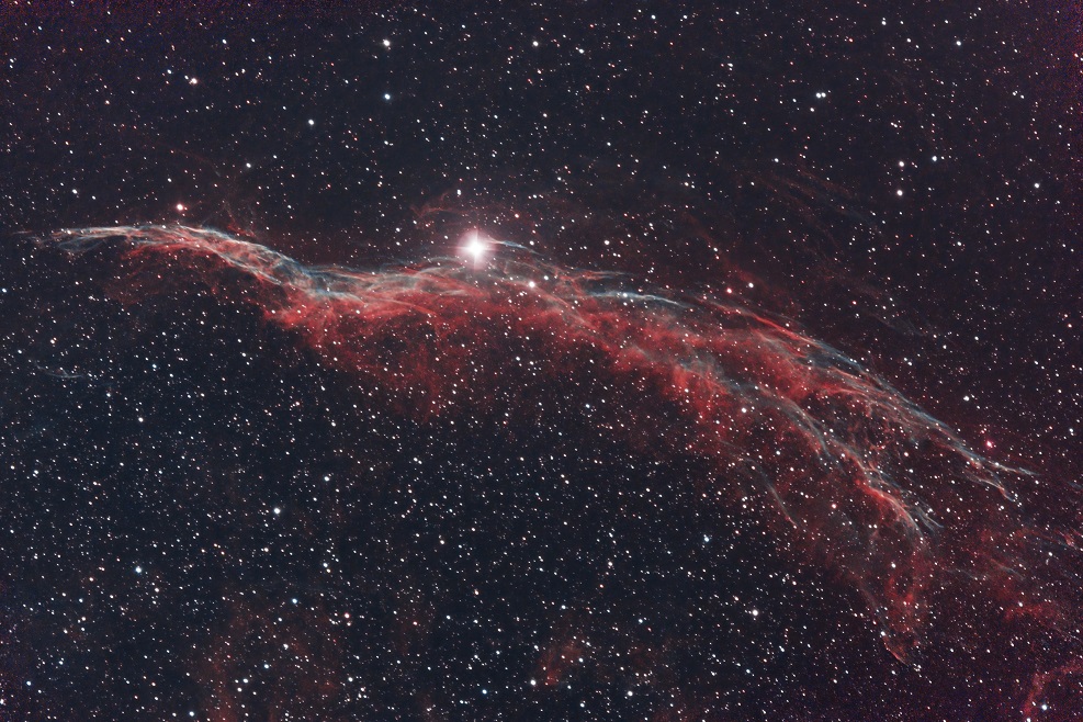 NGC 6960: The Witch's Broom Nebula - Sky & Telescope - Sky & Telescope