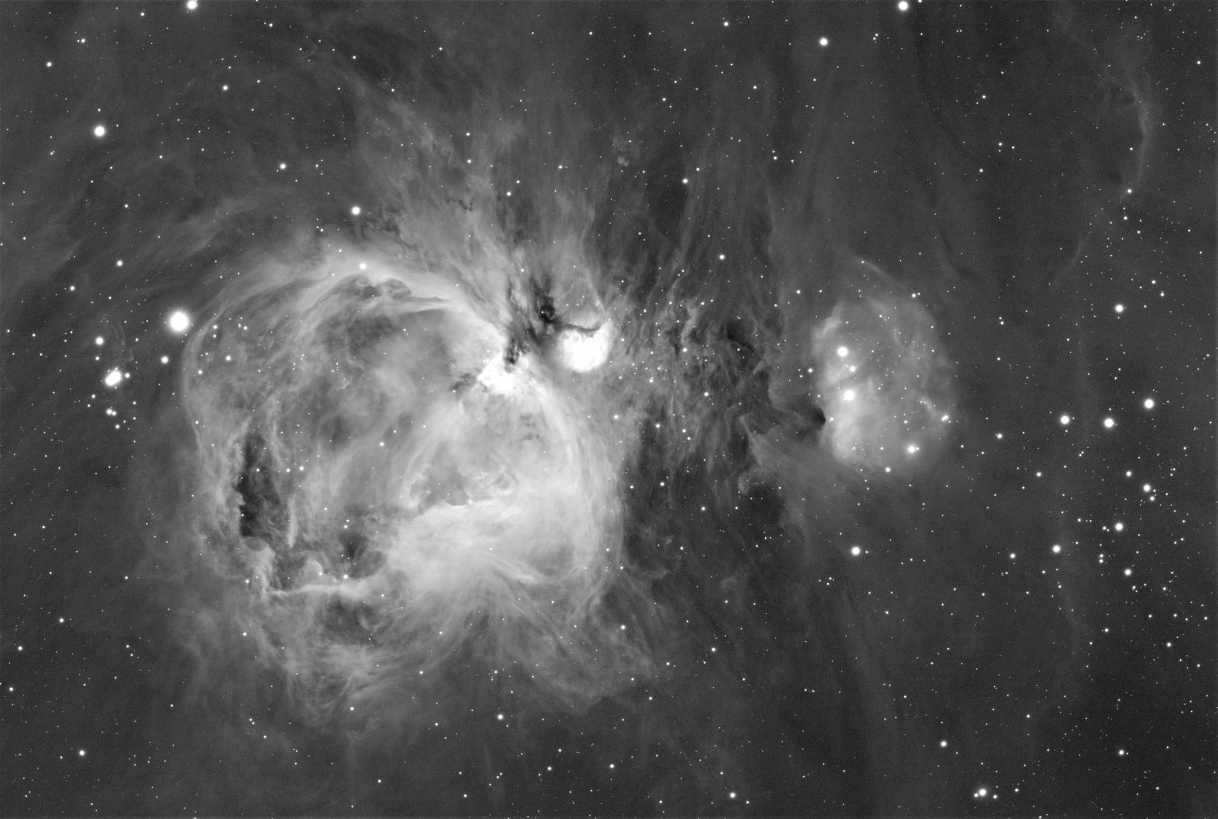 Orion Nebula - Hydrogen Alpha - Sky & Telescope - Sky & Telescope