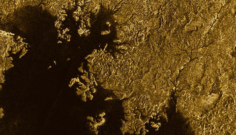 Titan’s Flooded Canyons - Sky & Telescope - Sky & Telescope
