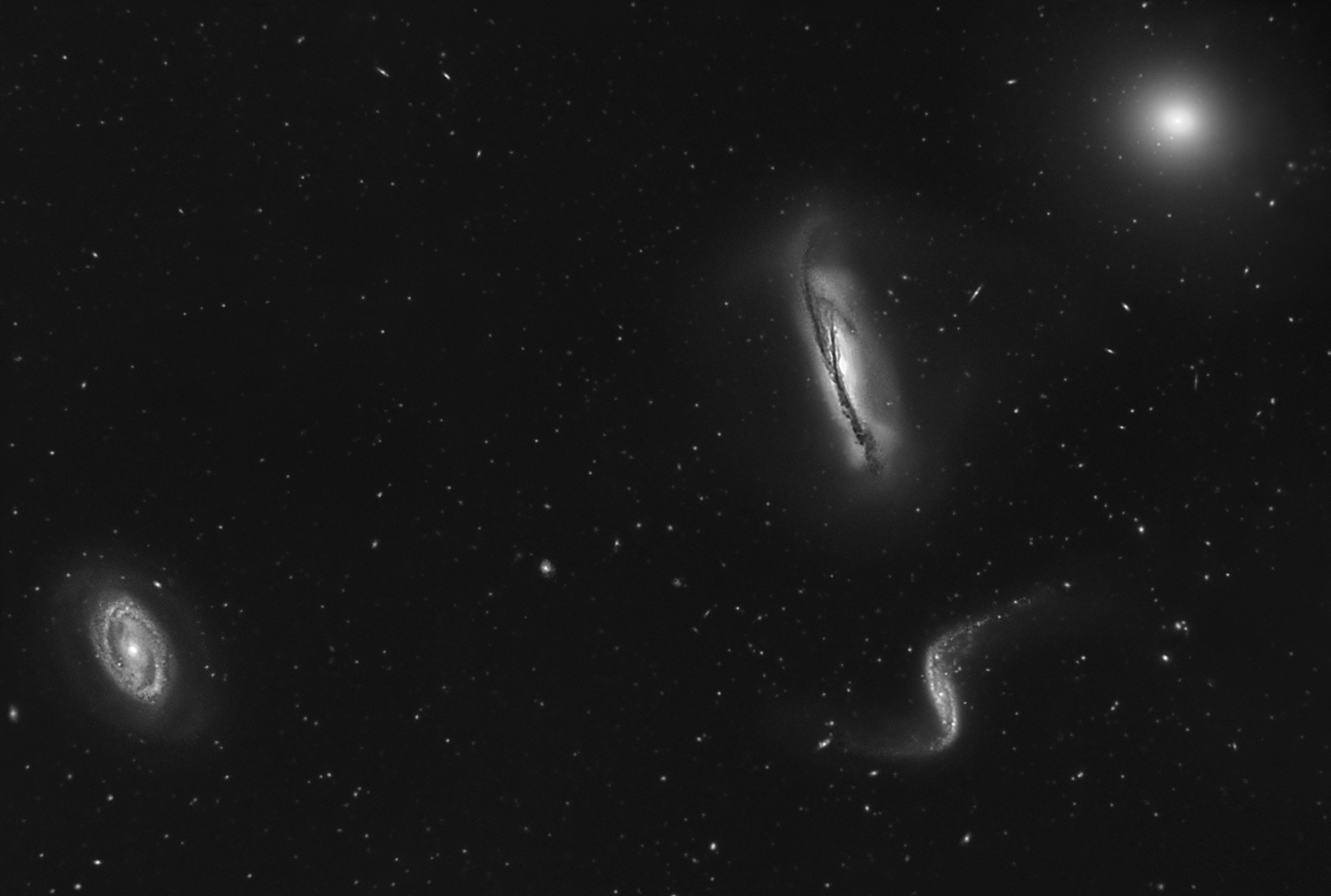 All Galaxies Starless Hickson 44 Region - Sky & Telescope - Sky & Telescope