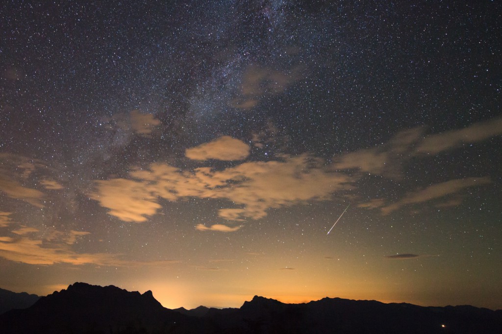 Perseid fireball above city light | Jeff Dai - Sky & Telescope - Sky ...