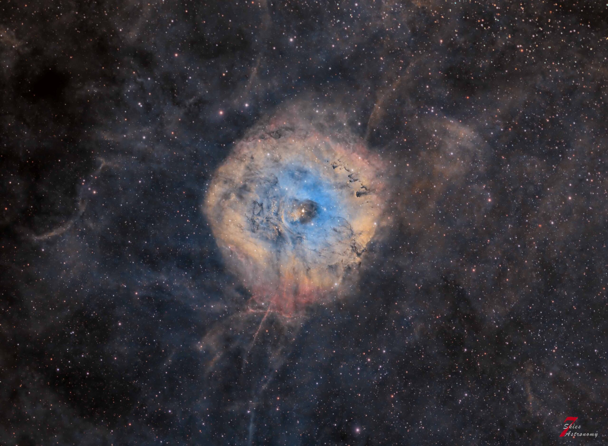 SH2-170 Little Rosette Nebula - Sky & Telescope - Sky & Telescope