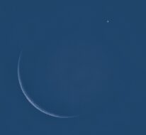 Jupiter exit from Moon occultation - Sky & Telescope - Sky & Telescope