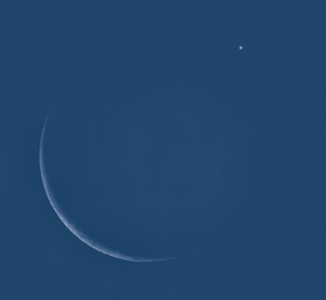 Jupiter exit from Moon occultation - Sky & Telescope - Sky & Telescope