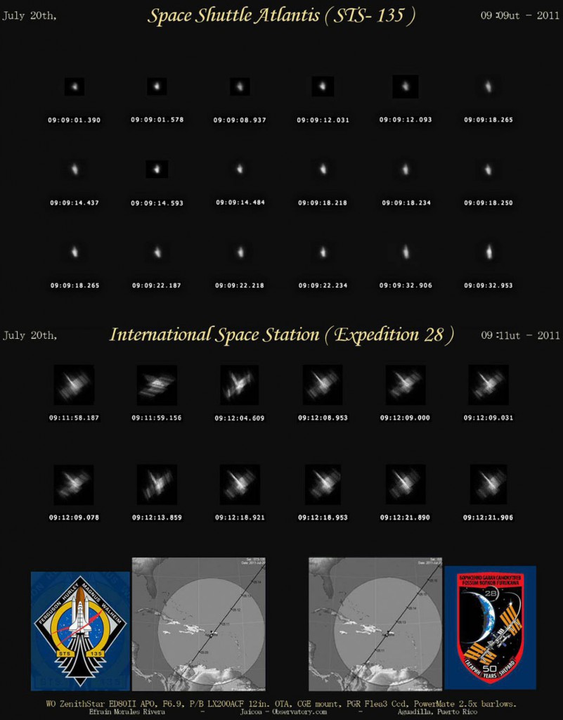 STS-135, ISS Transit | Efrain Morales Rivera - Sky & Telescope - Sky ...