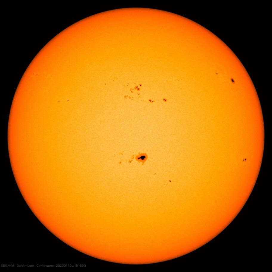 See A Giant Sunspot Sky Telescope Sky Telescope