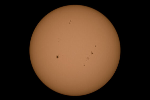 Naked Eye Sunspot - Sky & Telescope - Sky & Telescope