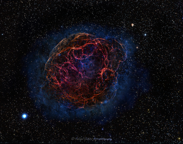 The Spaghetti Nebula - SH2-240 - Sky & Telescope - Sky & Telescope