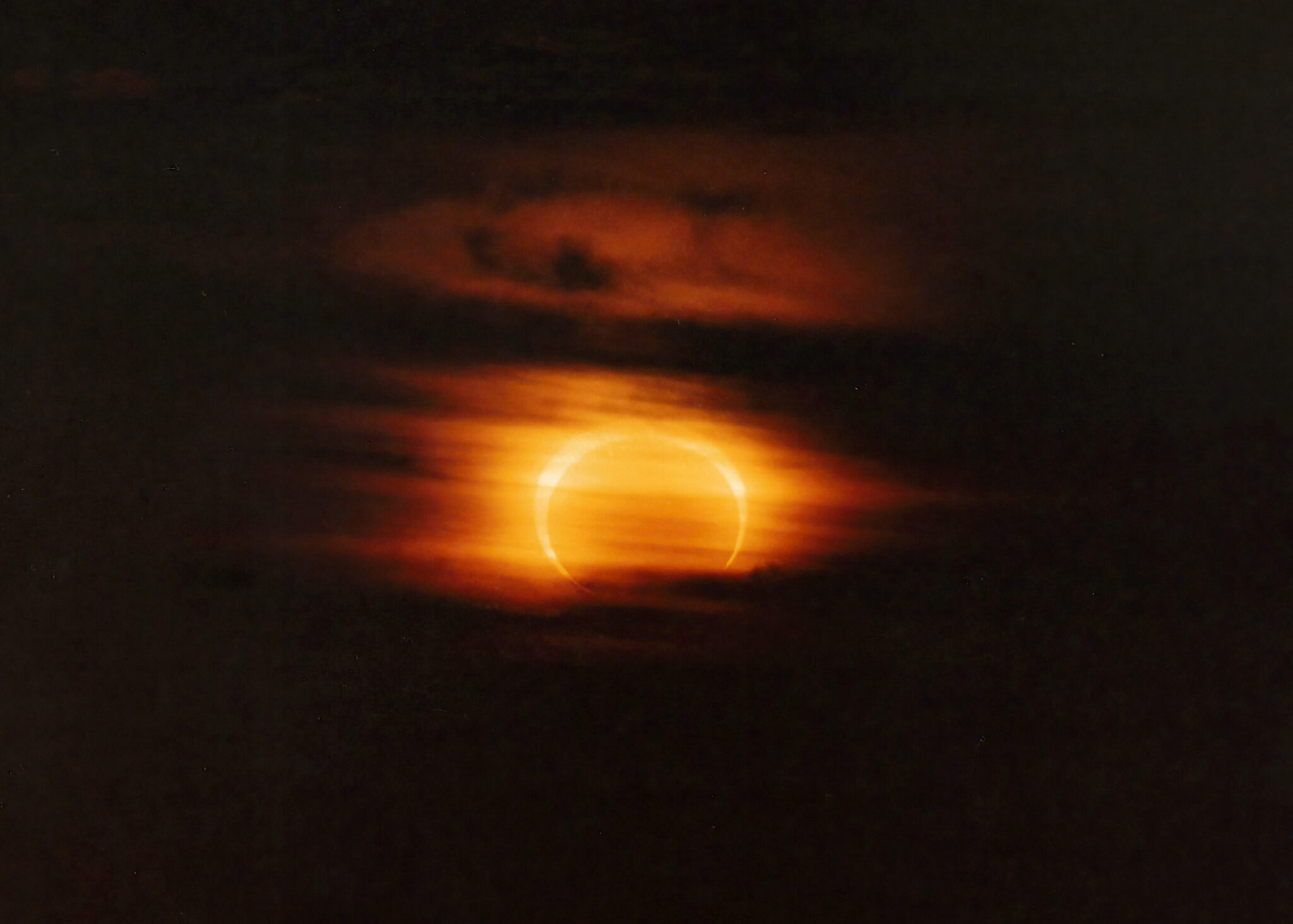 January 4th 1992 Annular solar eclipse - Sky & Telescope - Sky & Telescope