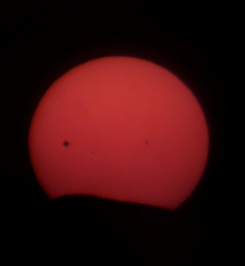 Transit of Venus at Sunset | Richard St. John - Sky & Telescope - Sky ...
