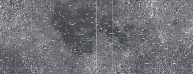Beautiful, Informative Maps of the Moon - Sky & Telescope - Sky & Telescope