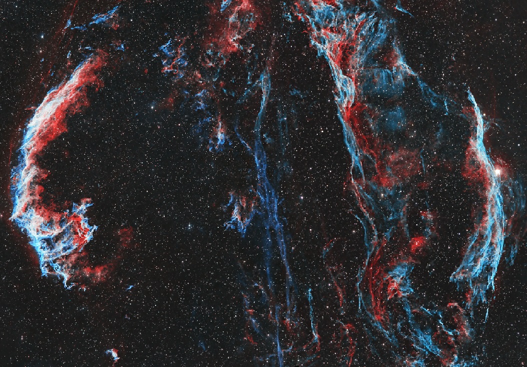 Veil nebula mosaic - Sky & Telescope - Sky & Telescope