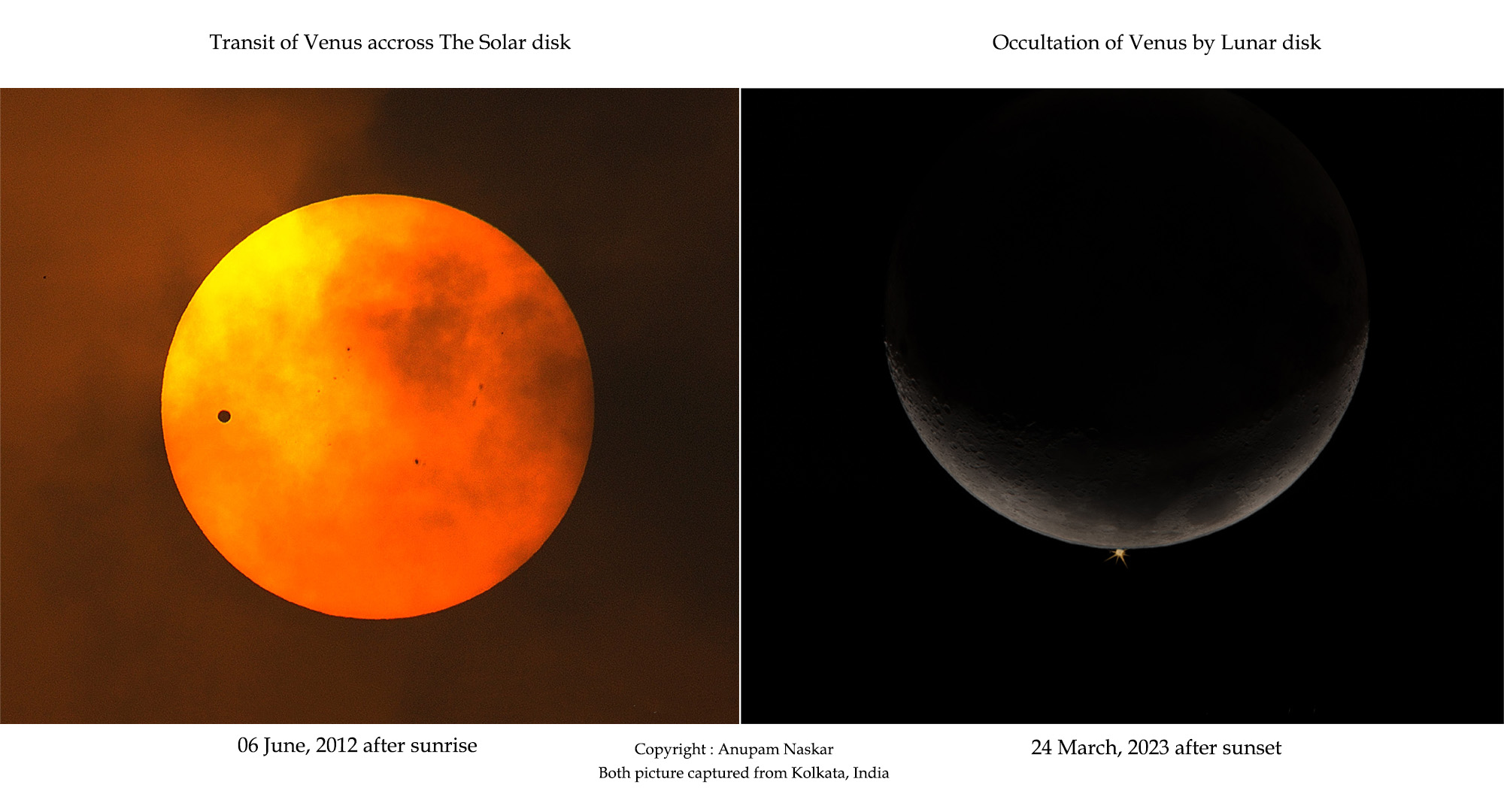 “The Rarest Straight Line in a Decade – Hide & Seek of Venus“ - Sky ...