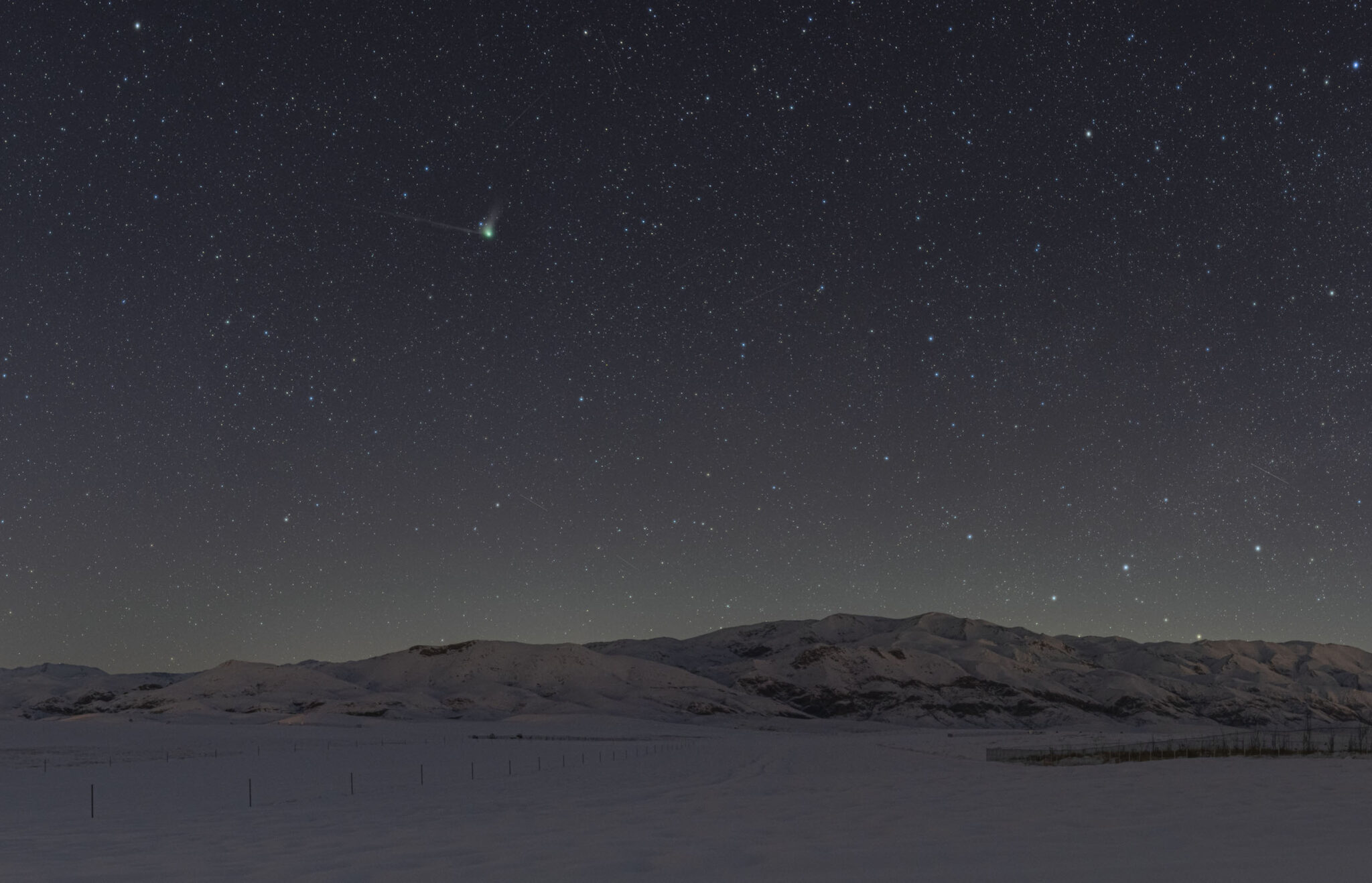 Flourish of green snow ball - Sky & Telescope - Sky & Telescope