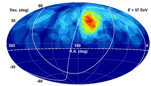 Cosmic Rays Hint at Hotspot - Sky & Telescope - Sky & Telescope