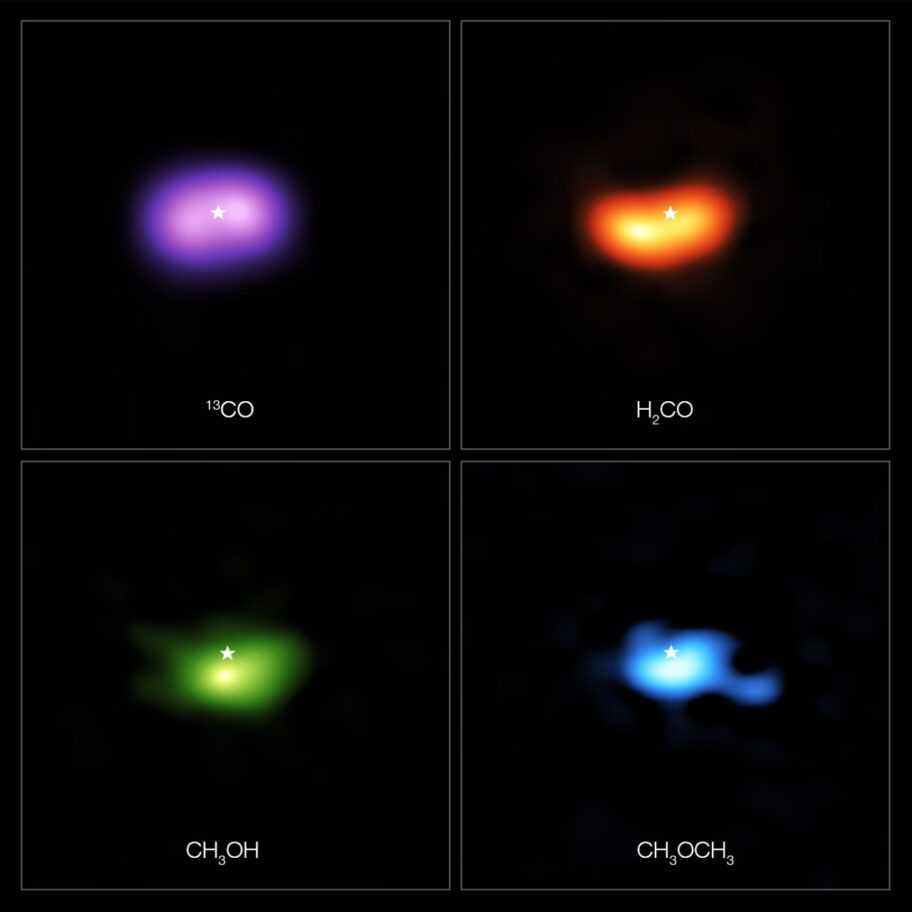 Largest Molecule Yet Found in Planet-forming Disk - Sky & Telescope ...