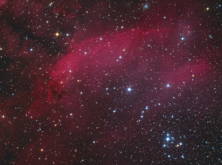Emission Nebula IC 4628 in Scorpius - Sky & Telescope - Sky & Telescope