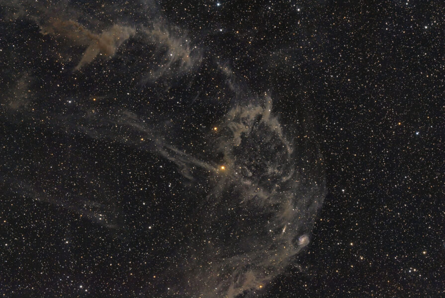 galactic cirrus in Apus - Sky & Telescope - Sky & Telescope