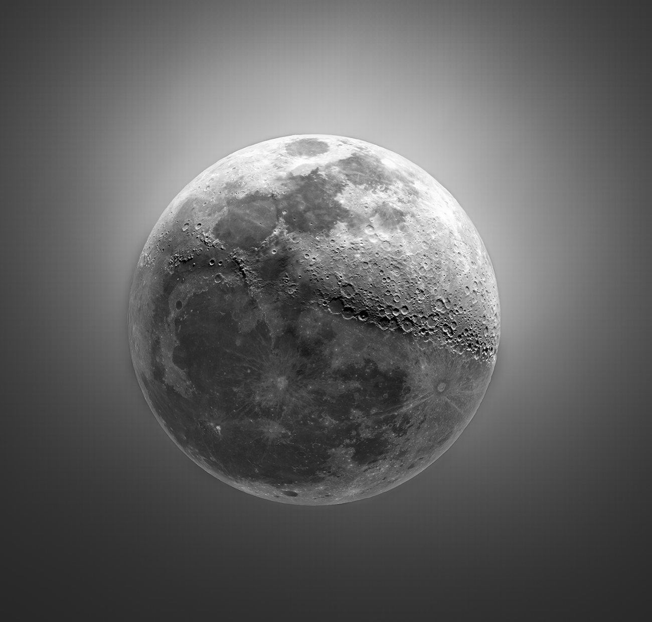 MOON 49% ILLUMINATED - Sky & Telescope - Sky & Telescope