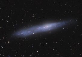 NGC 55 - an irregular Galaxy in the constellation Sculptor - Sky ...