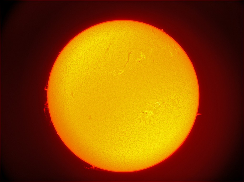 Sun with HAlpha Filter | Samuele Gasparini - Sky & Telescope - Sky ...