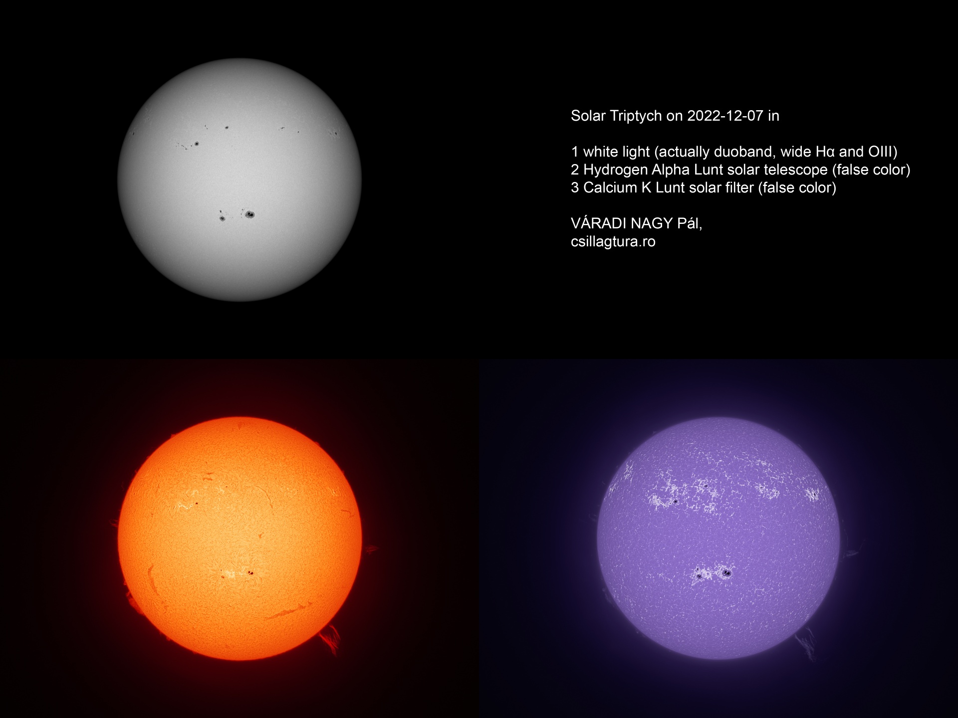 Solar Triptych - Sky & Telescope - Sky & Telescope